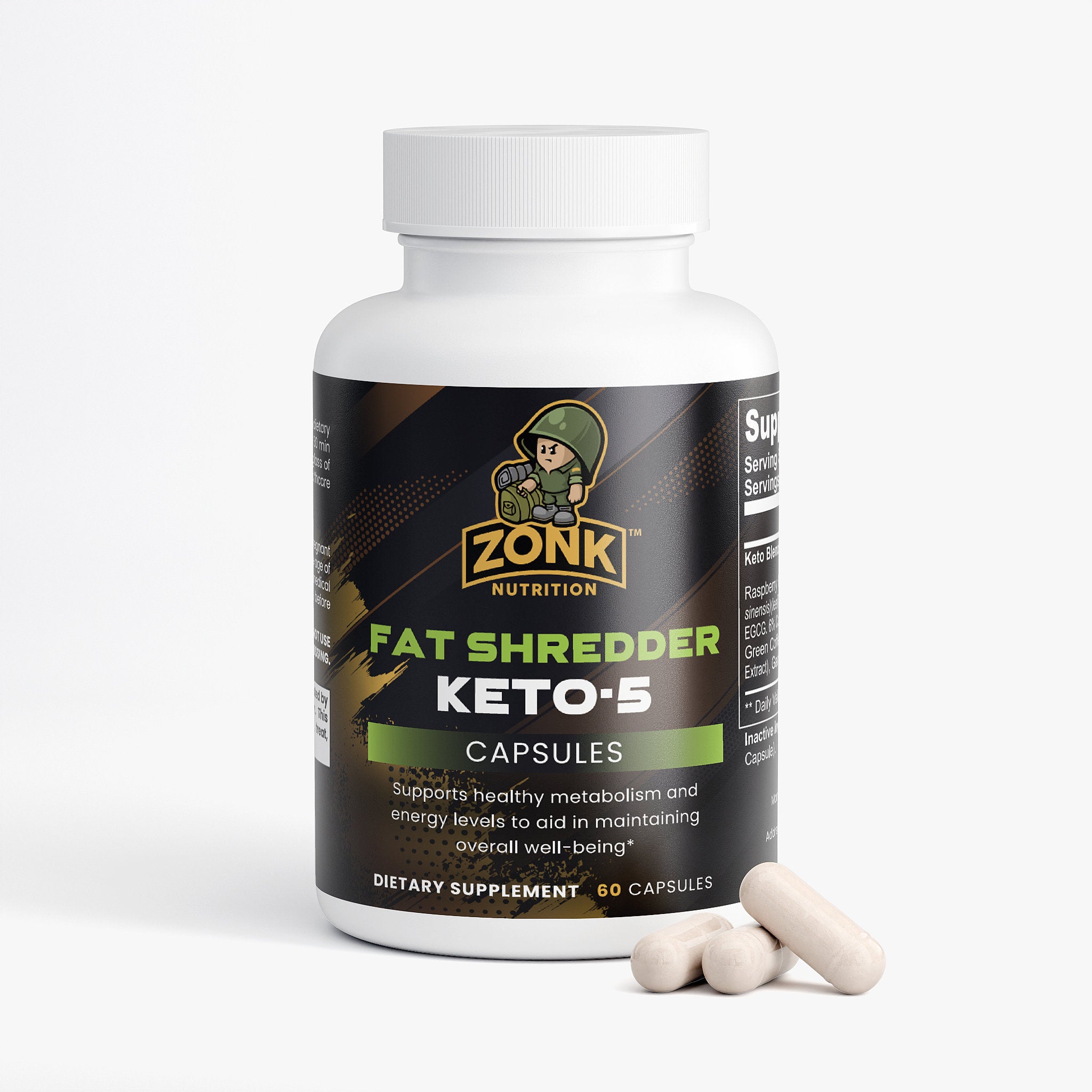Keto-5 FAT SHREDDER – Zonk Nutrition LLC